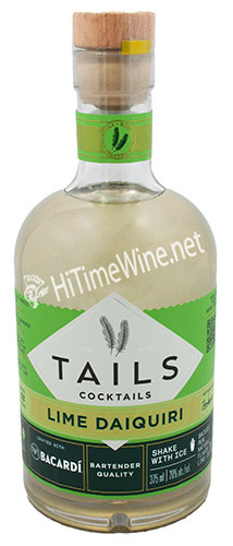 TAILS COCKTAILS LIME DAIQUIRE RTD 40PF 375ML MADE WITH BACARDI RUM ...