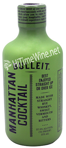 BULLEIT MANHATTAN COCKTAIL MADE WITH KENTUCKY STRAIGHT BOURBON WHISKEY ...