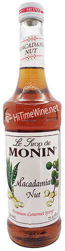 MONIN MACADAMIA NUT SYRUP 750ML
