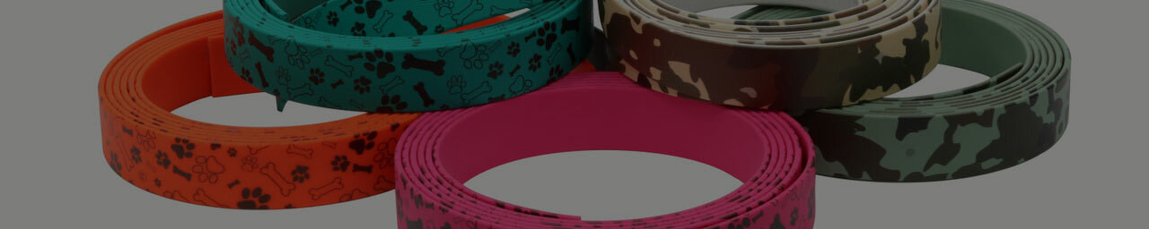 Printed Straps | BioThane® Straps | The Strap Warehouse