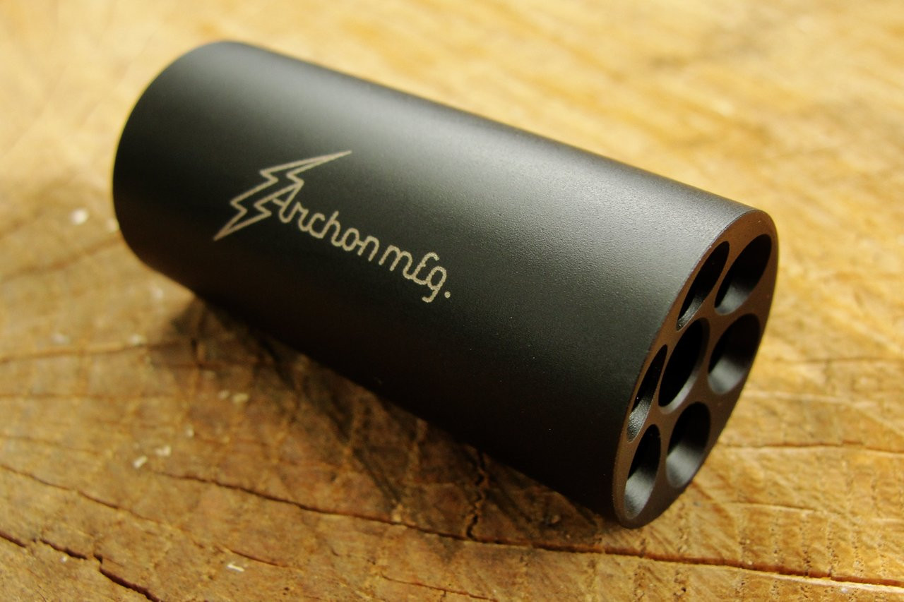 .223 / 5.56 Linear Compensator 1/2"-28 Threads 303 Stainless Black ...