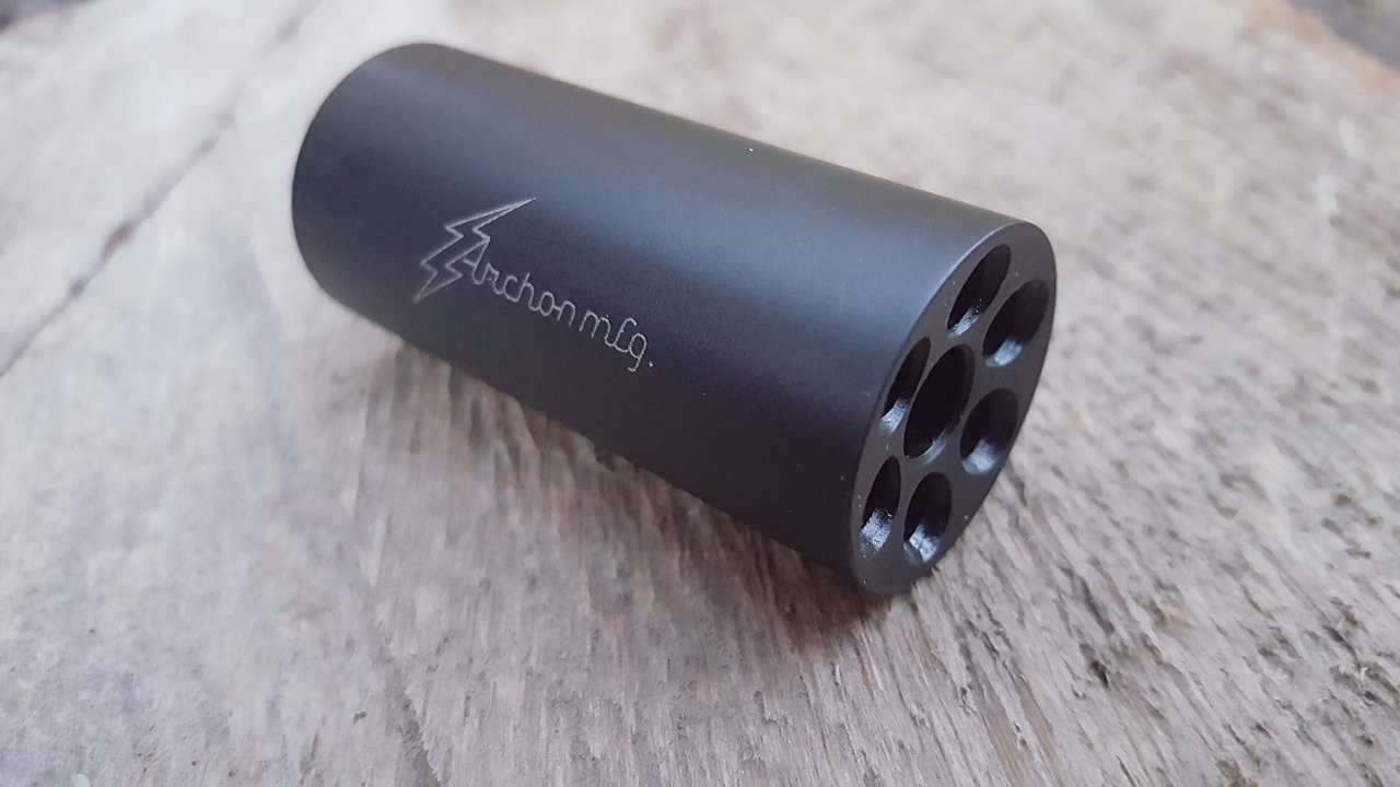 6.5 Creedmoor Grendel Linear Compensator 9/16"-24 Threads 303 Stainless ...