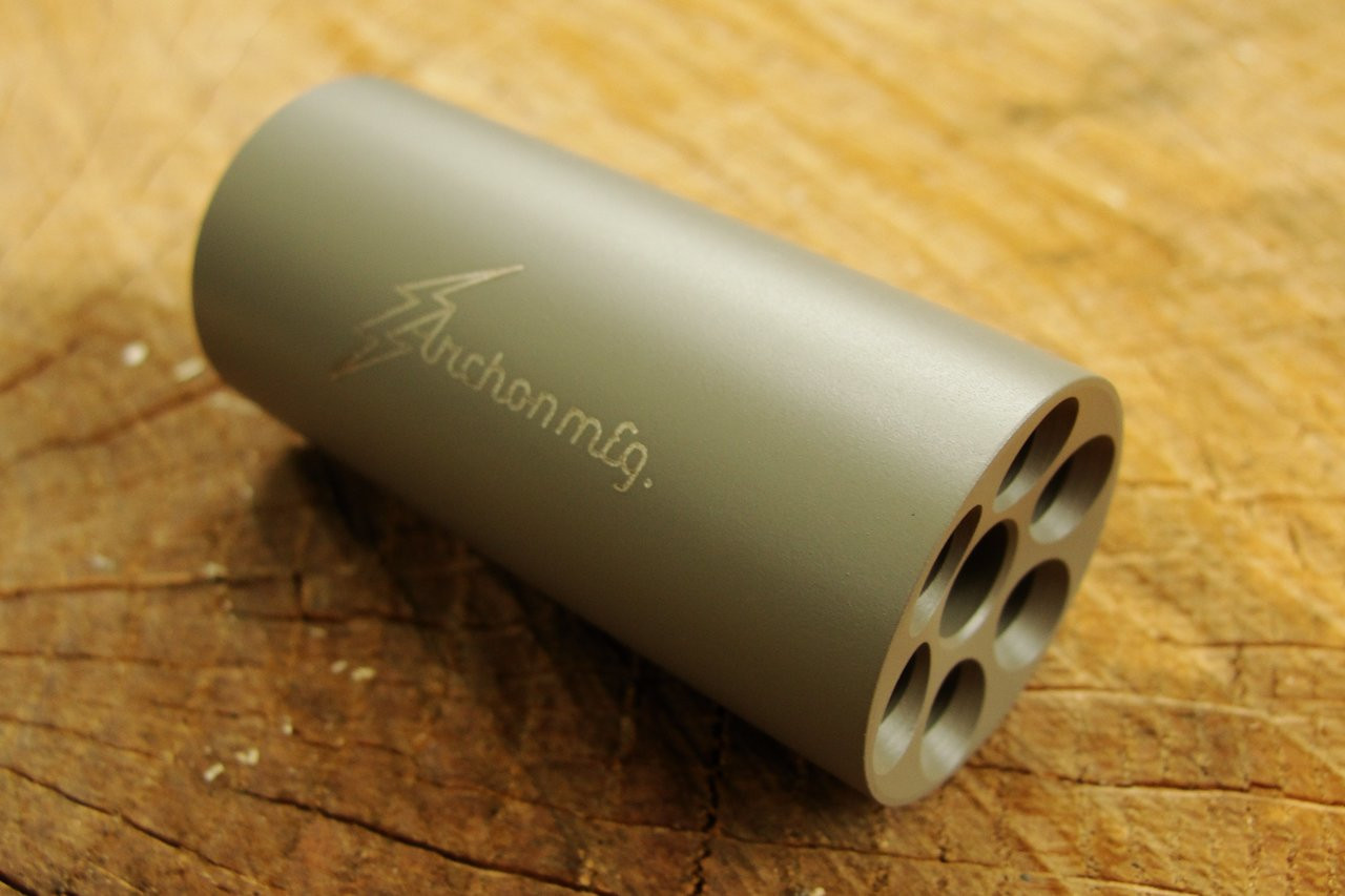 .223 / 5.56 Linear Compensator 1/2"-28 Threads 303 Stainless FDE Duracoat