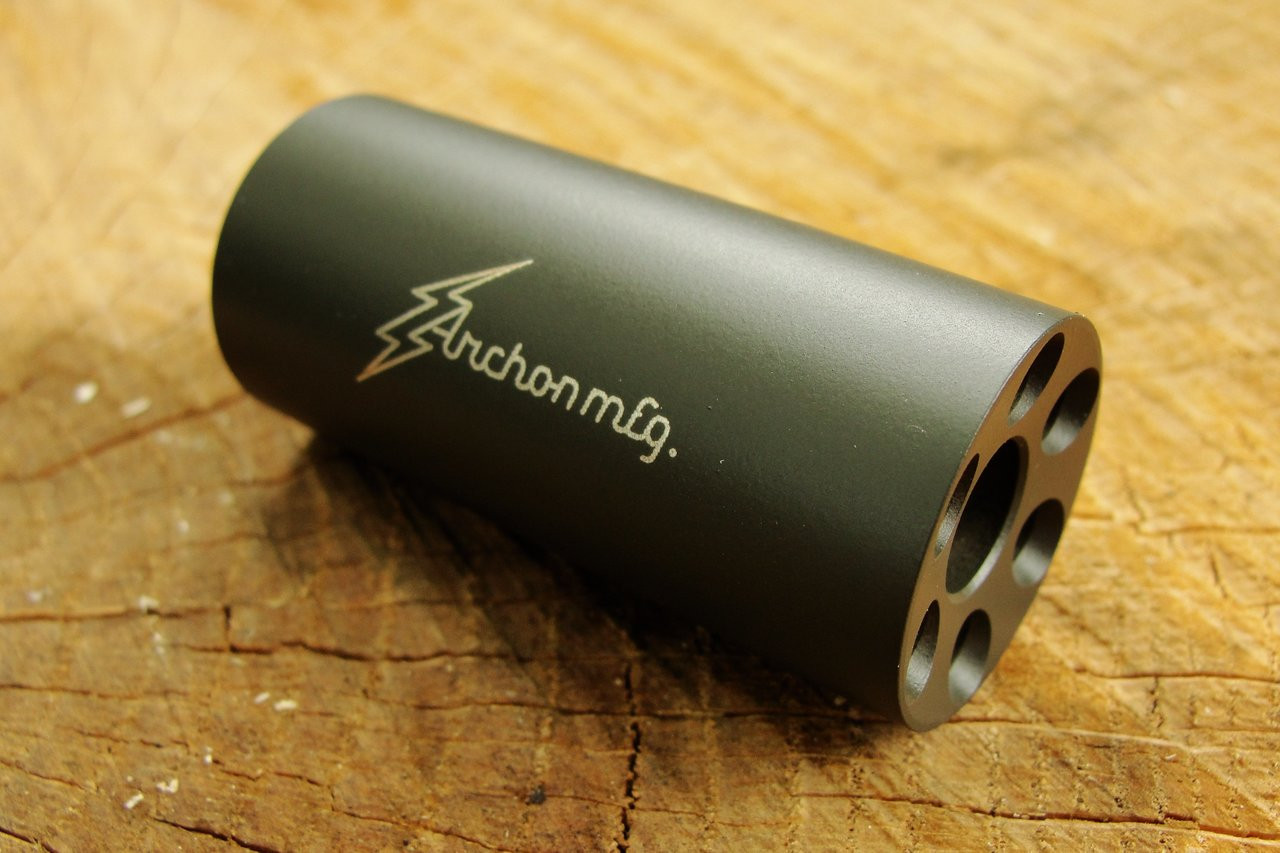 .308 / 7.62 Linear Compensator 5/8"-24 Threads 303 Stainless OD Green ...