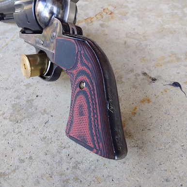 MICARTA GRIPS RUGER VAQUERO BLACKHAWK OLD ARMY XR3-RED