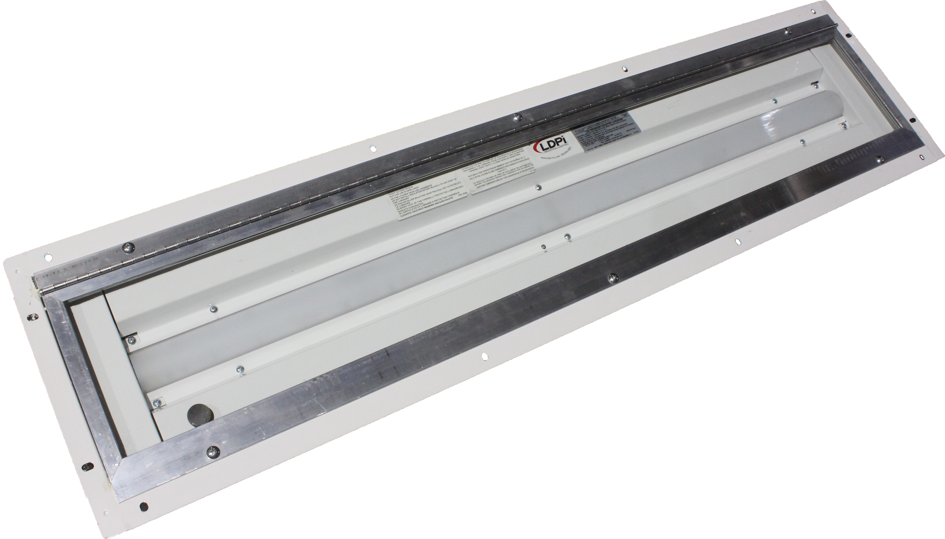 PBL LE485E Wide Housing (2) Row LED Light Fixture - Paint Booth Lights.com