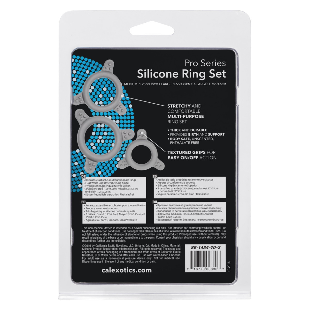 Pro Series Silicone Ring Set - Adult Bliss Erotica