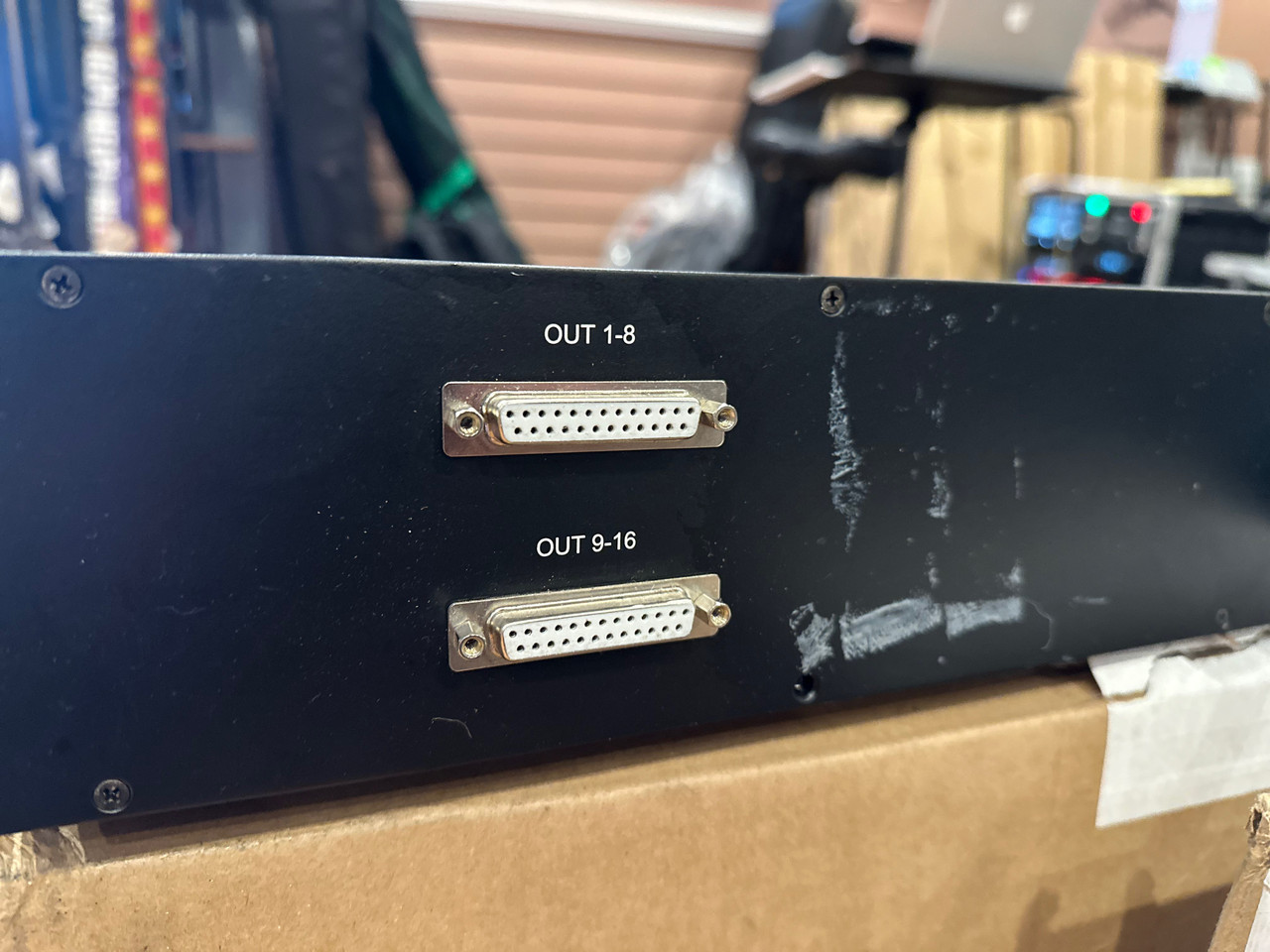 Redco in-ear 16 channel splitter ground lifts combo jacks DB25 snakes