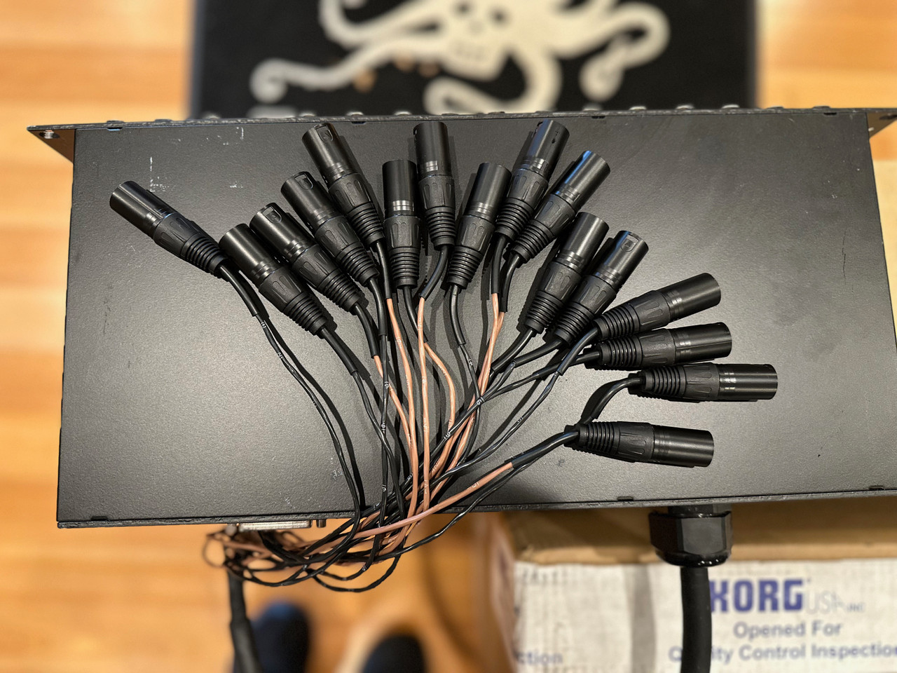 Redco in-ear 16 channel splitter ground lifts combo jacks DB25 snakes