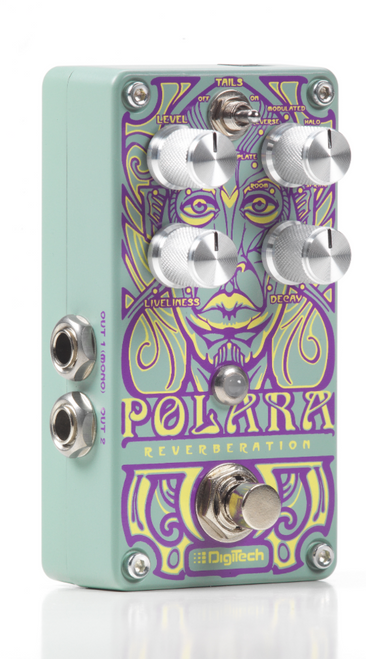 Digitech Polara Reverb Guitar Pedal - AudioProCT