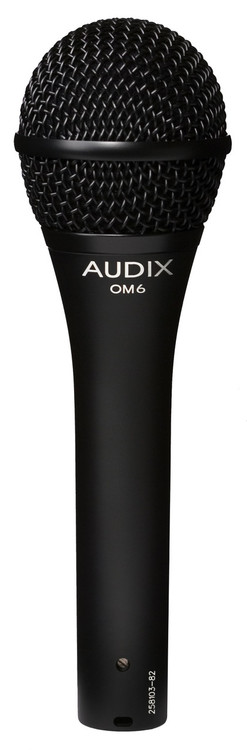 Audix OM6 Dynamic Concert level professional vocal microphone (OM6)