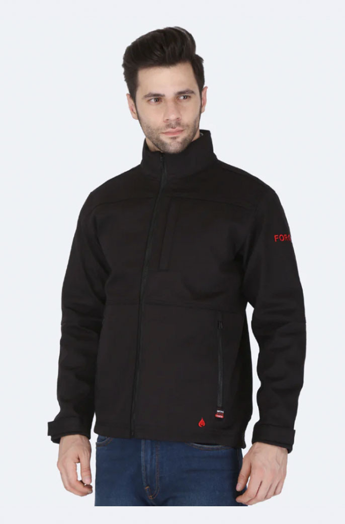 Forge | FR Ripstop Jacket | Black - FR Clothing & Supply