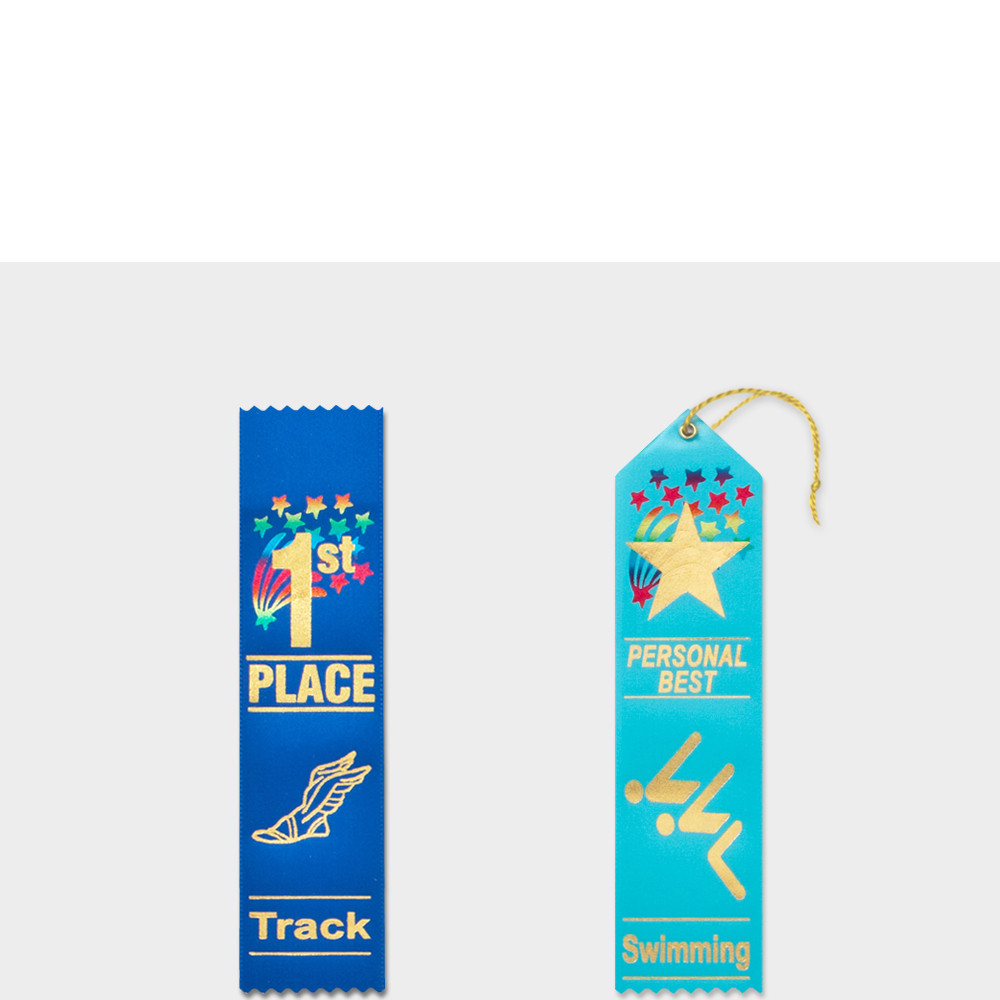 Stock Ribbons - Sports Award Ribbons - Ribbons Galore