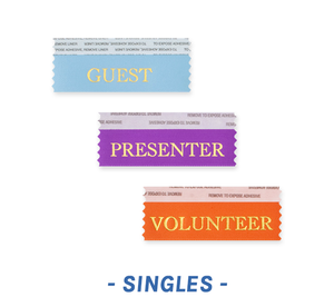 Horizontal Badge Ribbons