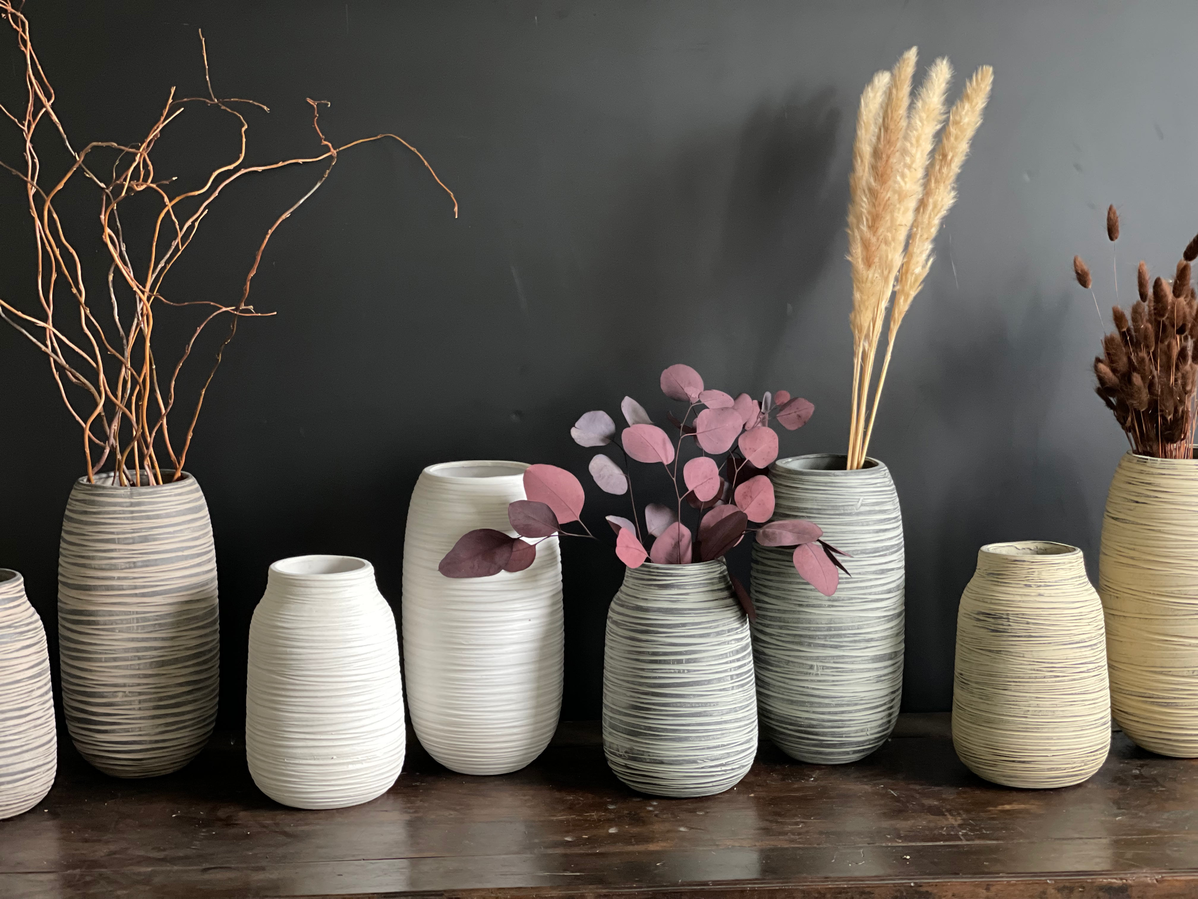 Halliard Jar Black - Set of 2 - Garden-Fountains.com