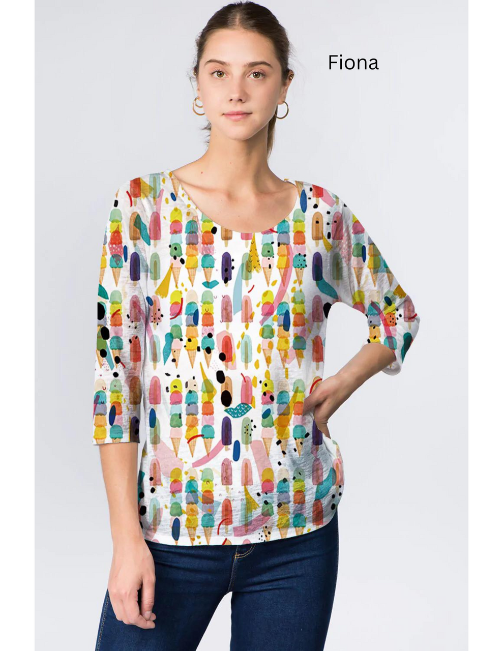 Et' Lois Summer Treats Soft Knit Top - New Moon Boutique