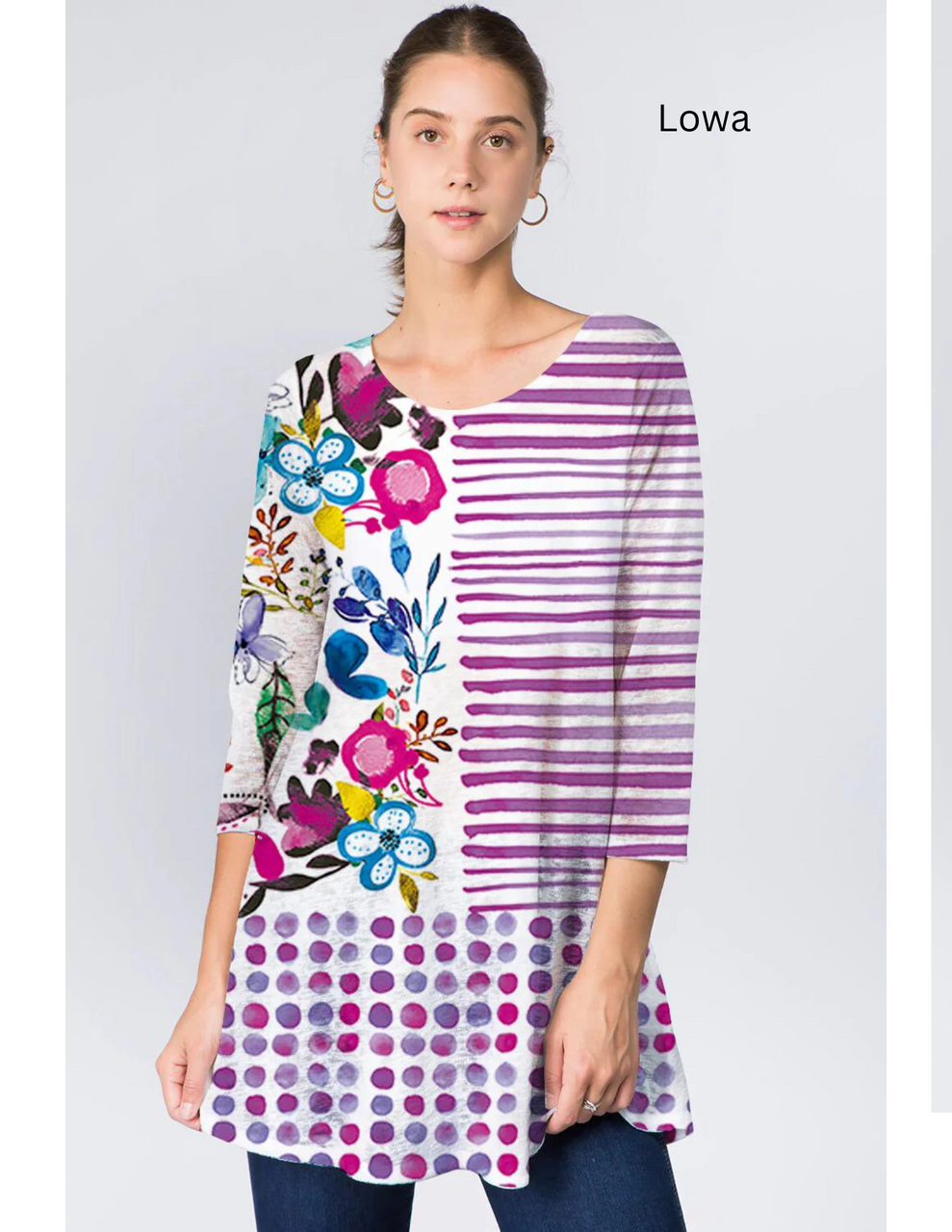 Et' Lois Purple Perfection Soft Knit Top - New Moon Boutique