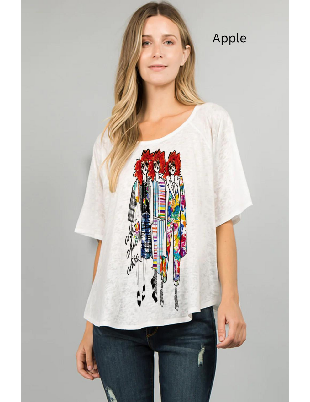 Et' Lois Triplet Trouble Soft Knit Top - New Moon Boutique