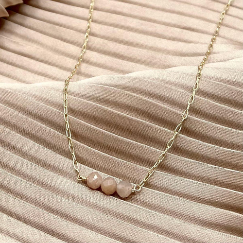 Fluff Hardware Sunstone Vera Necklace - New Moon Boutique
