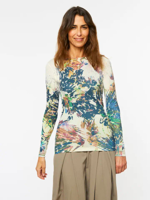 AMB Designs Angora Secret Garden Top - New Moon Boutique