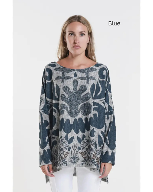 TINA Stephens Soft Light Sweater - New Moon Boutique