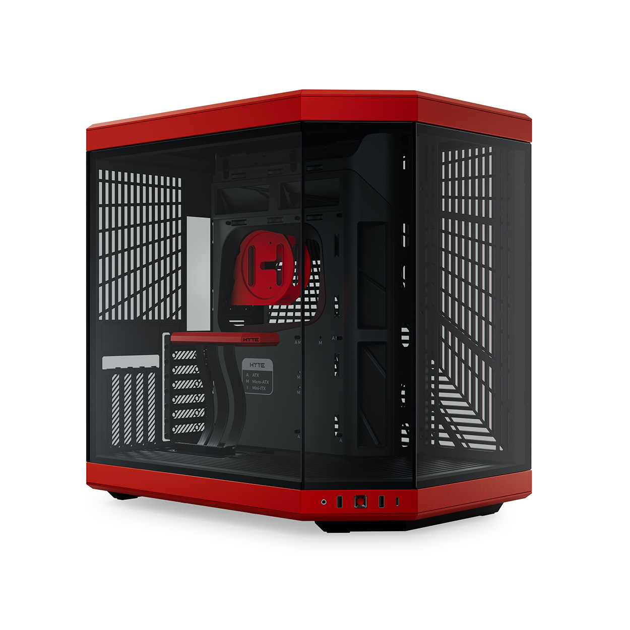 Y70 - Our New PC Case - Black Cherry | HYTE
