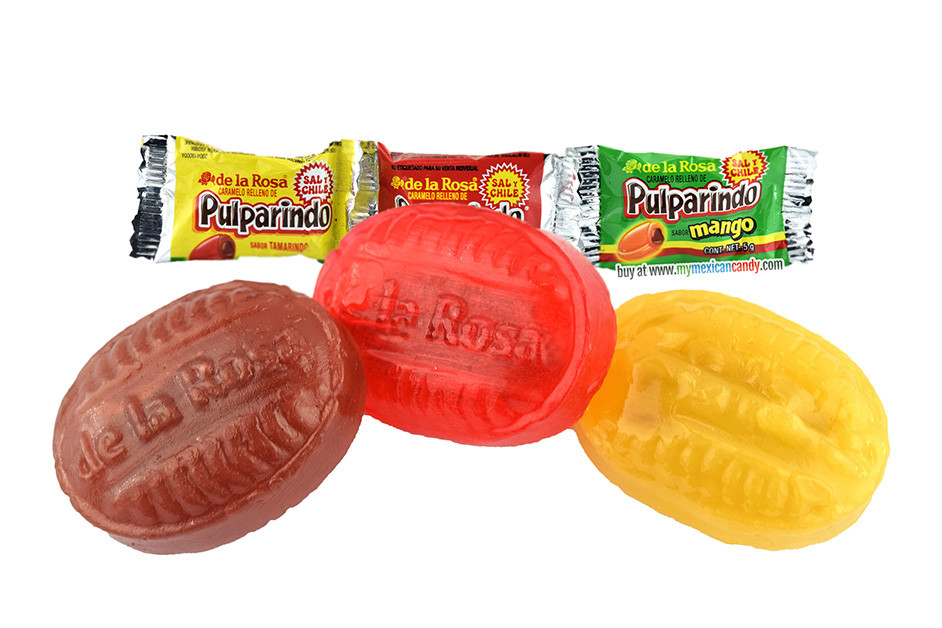 De La Rosa Pulparindo Hard Candy 68 Piece | Buy At MyMexicanCandy.com