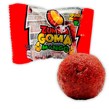 Zumba Pica Goma Mango 20-Pieces Pack | Buy at My Mexican Candy