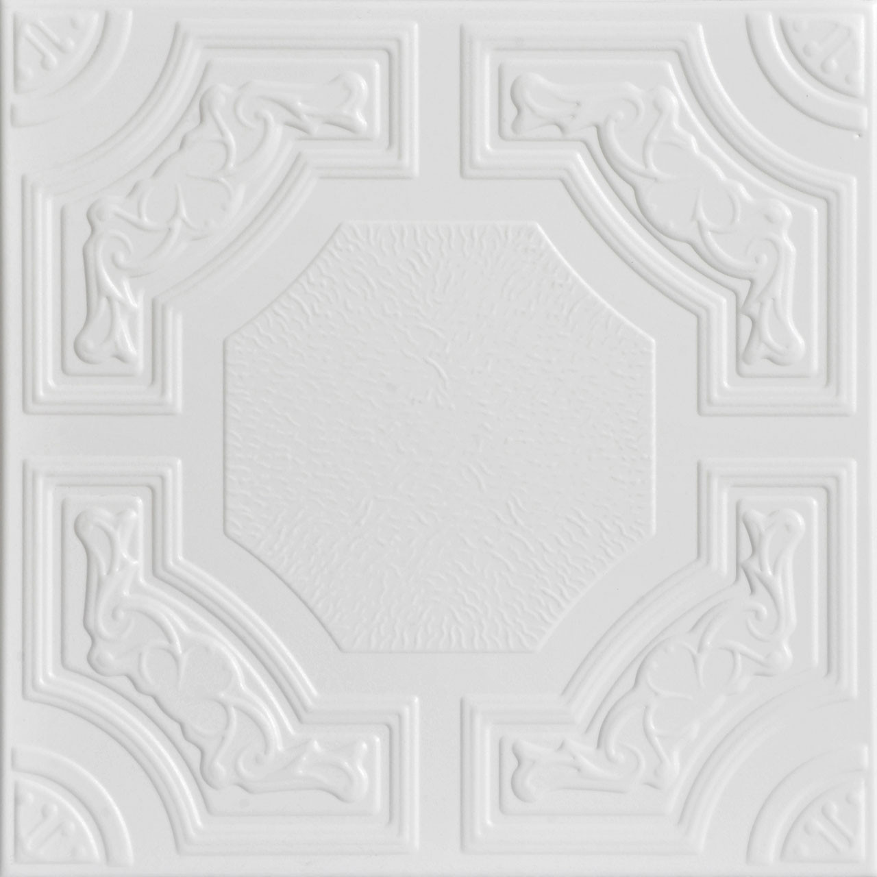 Evergreen Glue-up Styrofoam Ceiling Tile 20 in x 20 in - #R28c - (Pack ...