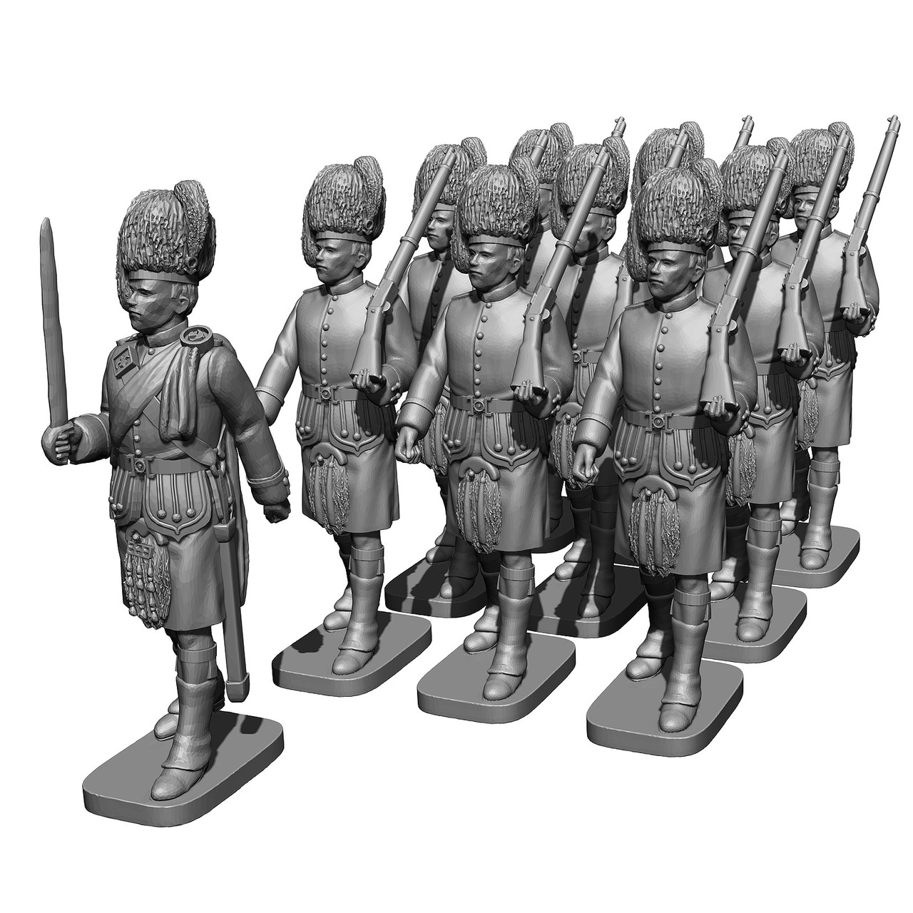 Recent Prince August hobby casting molds