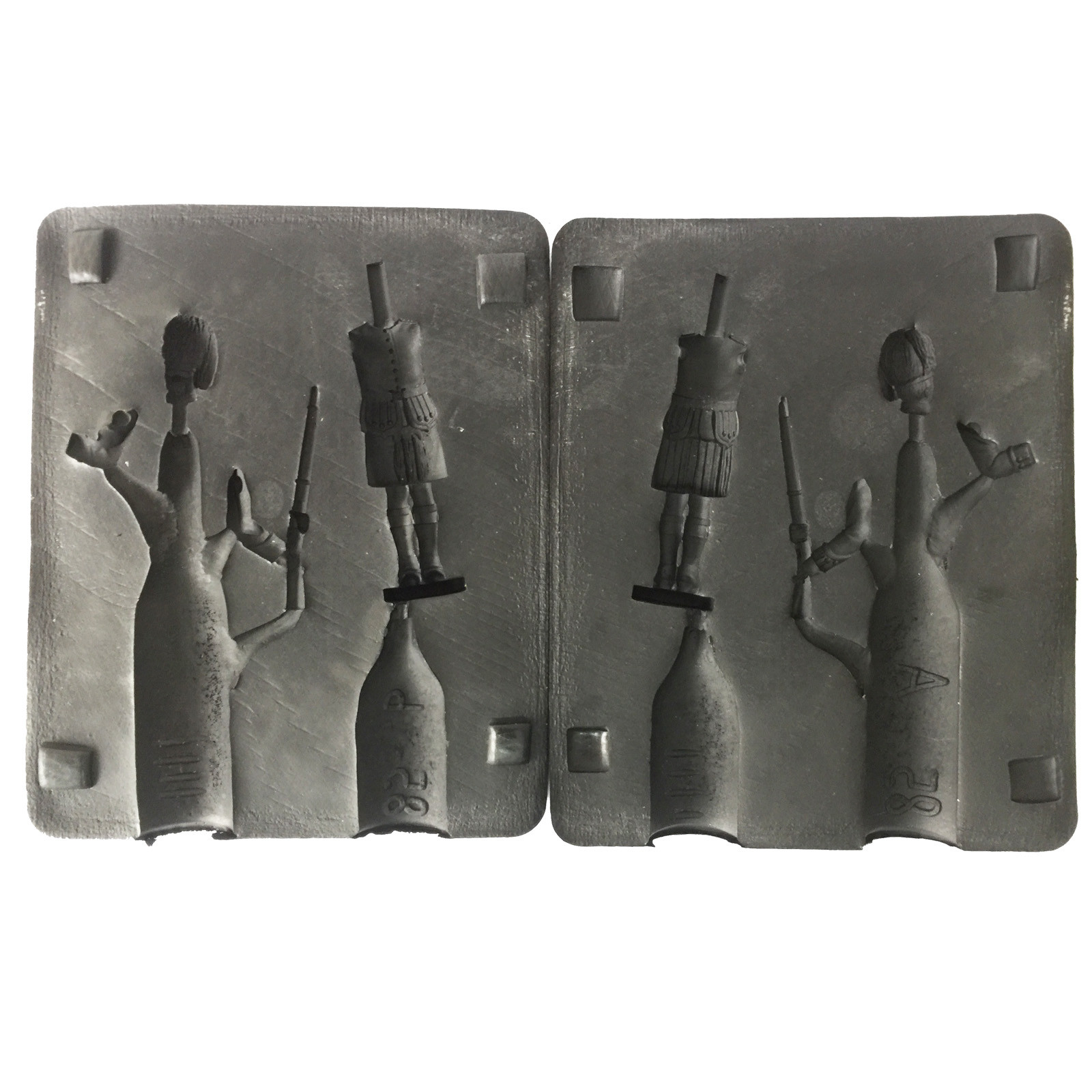 White Metal Casting | Toy Soldier Miniatures | Themed Chess Sets