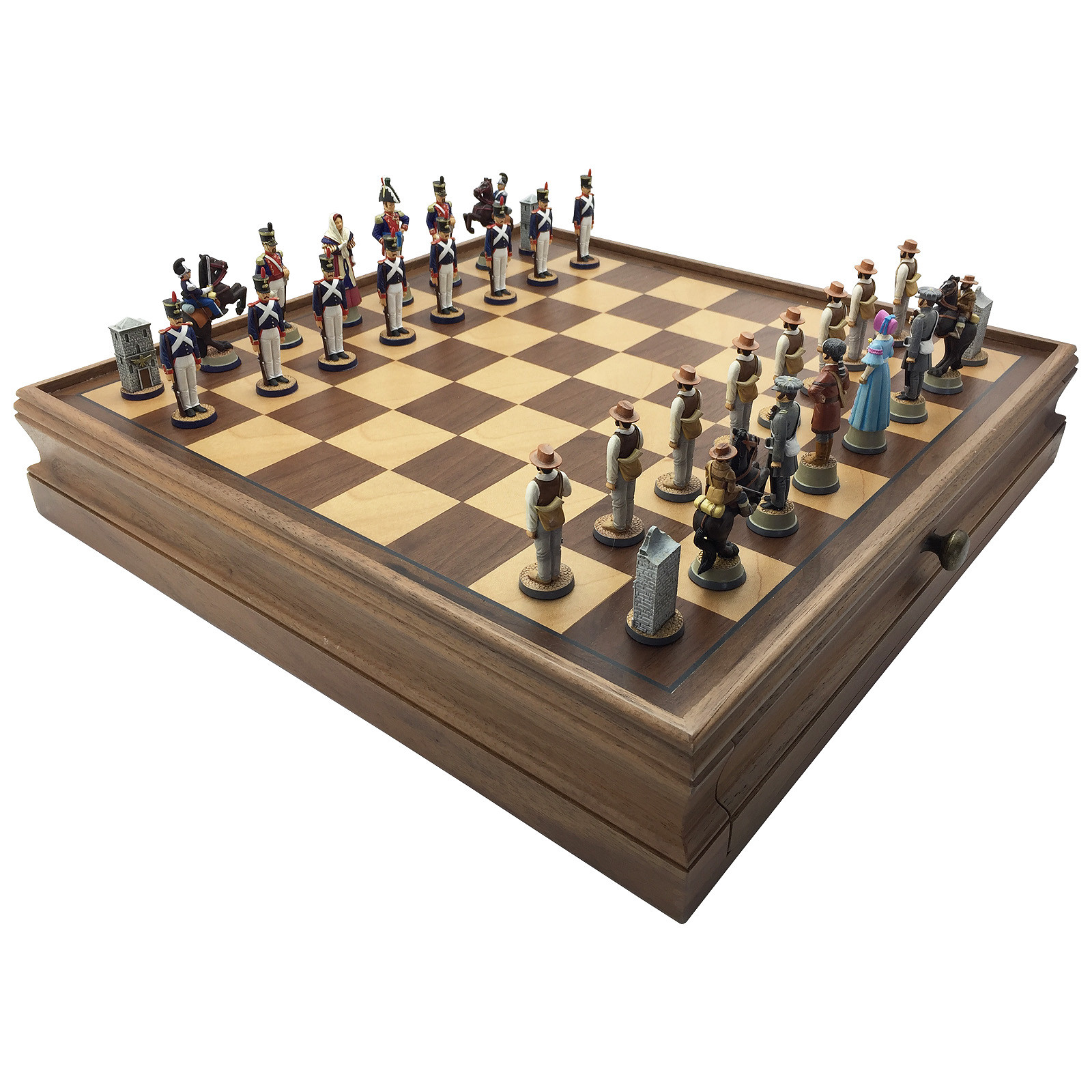 White Metal Casting | Toy Soldier Miniatures | Themed Chess Sets