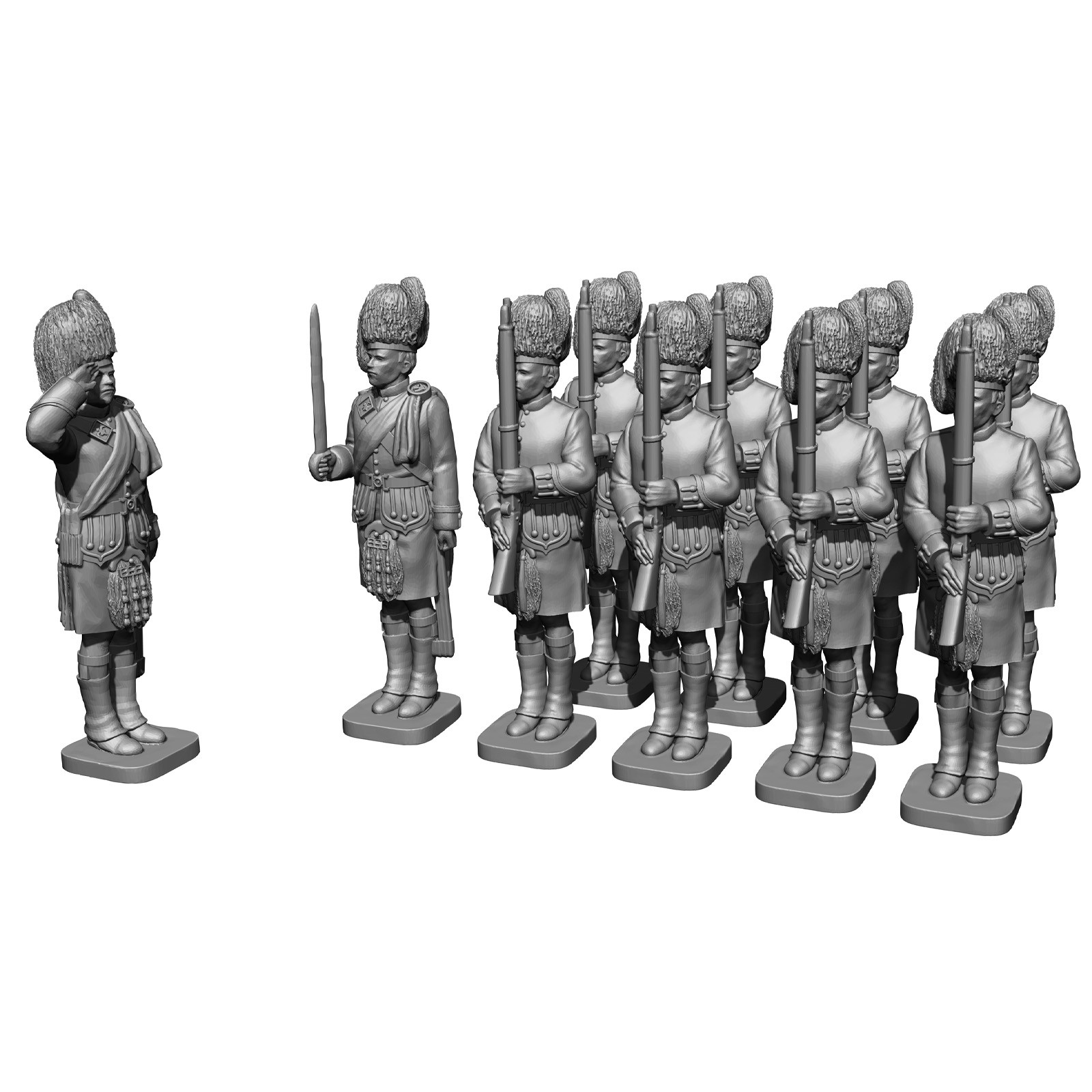 Recent Prince August hobby casting molds