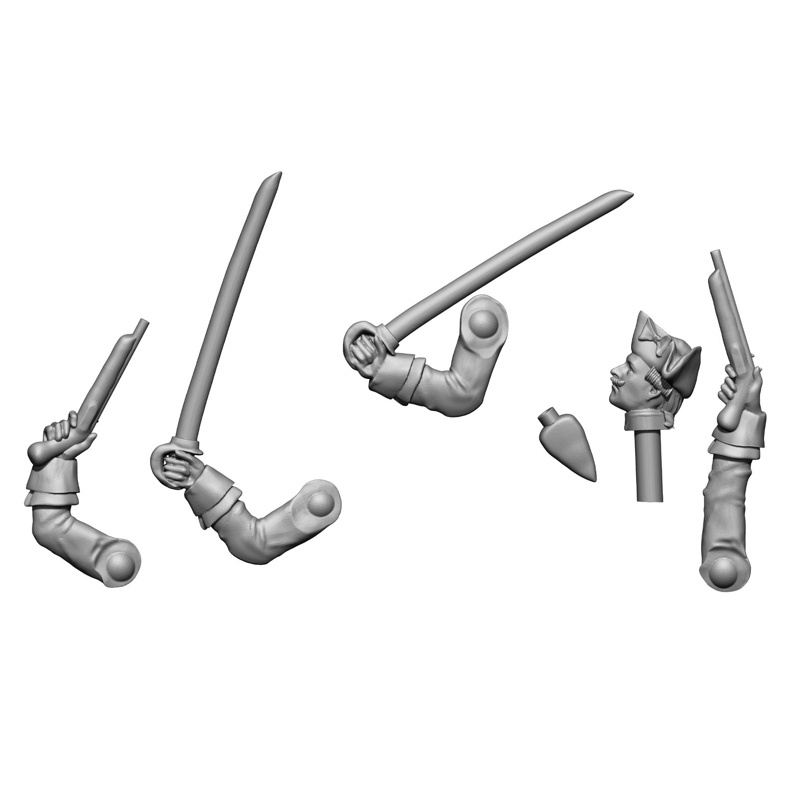 Recent Prince August hobby casting molds