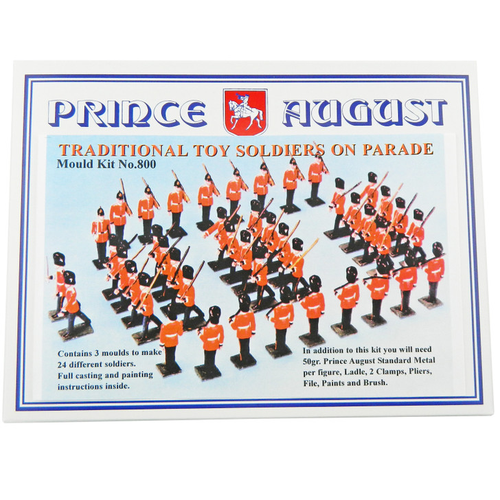 54mm Scale Traditional Toy Soldiers Moulds