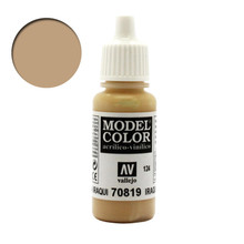 Vallejo Model Color Acrylic Paints | Iraqui Sand 70819