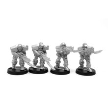 Warzone Mutant Chronicles Capitol Troopers metal figures