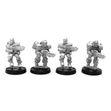 Warzone Mutant Chronicles Capitol Martian Banshees metal figures