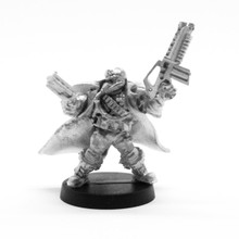 Warzone Mutant Chronicles Capitol Ranger Captain metal figures