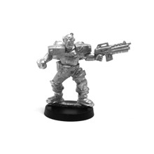 Warzone Mutant Chronicles Capitol Martian Banshee Sergeant metal figures