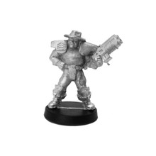 Warzone Mutant Chronicles Capitol Sergeant Carter metal figures