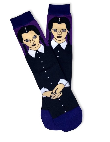 Ladies Wednesday Adams Crew Socks