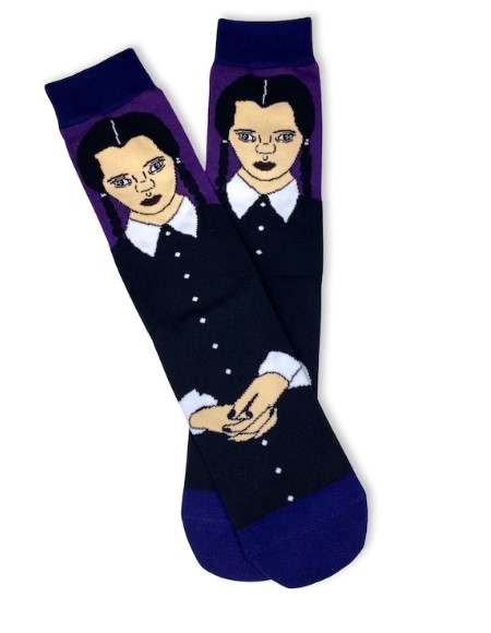 Ladies Wednesday Adams Crew Socks