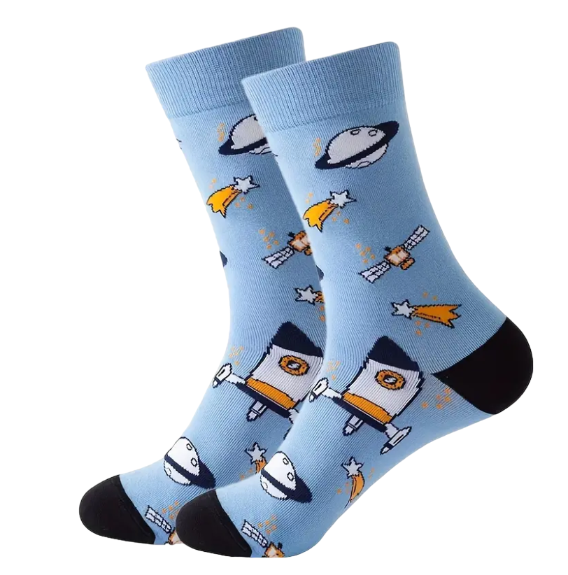 Ladies Planet Rocket Socks
