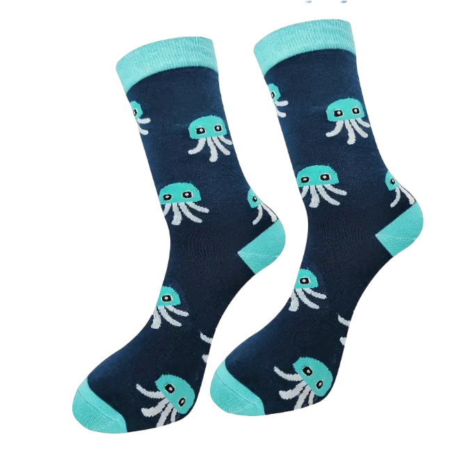 Ladies Deep Sea Drifters: Jellyfish Socks