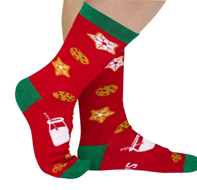 Ladies Santa’s Favourite Snack Socks