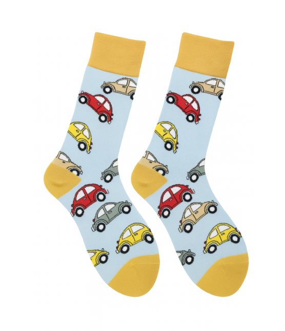Ladies Retro Ride: Volkswagen Beetle Socks