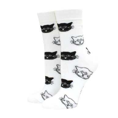 Cat Face Socks - Sock Boutique