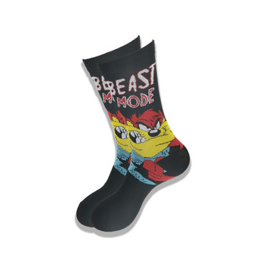 Men's Tasmanian Devil Beast Mode Socks - Sock Boutique