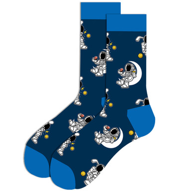 Men's Astronaut Crew Socks - Sock Boutique